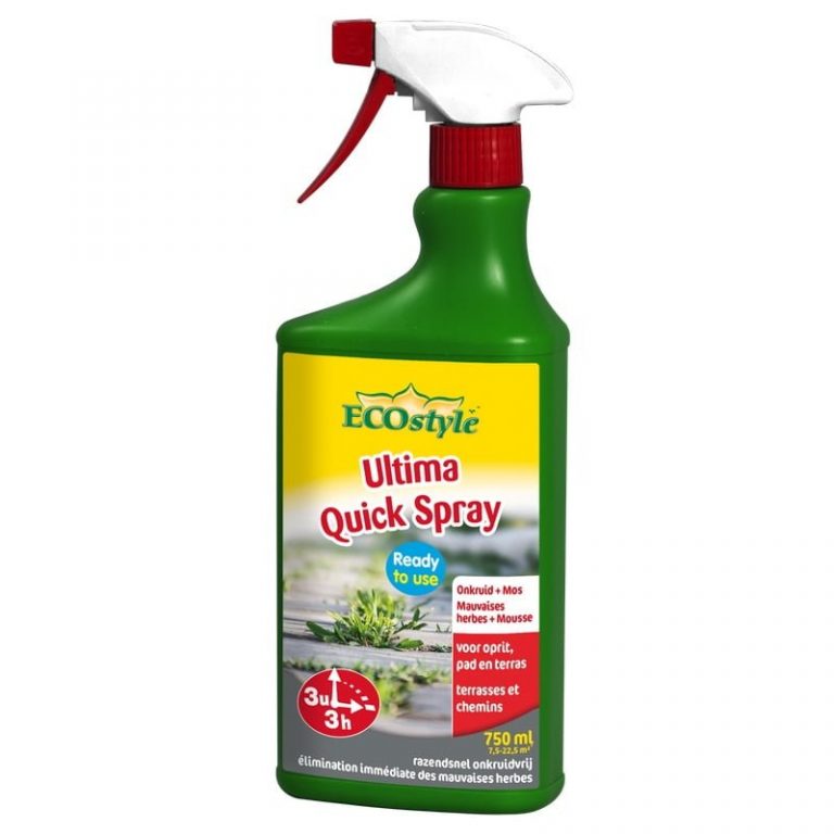 Natuurlijke totale onkruidverdelger voor onkruid en mos - Ultima Quick ...