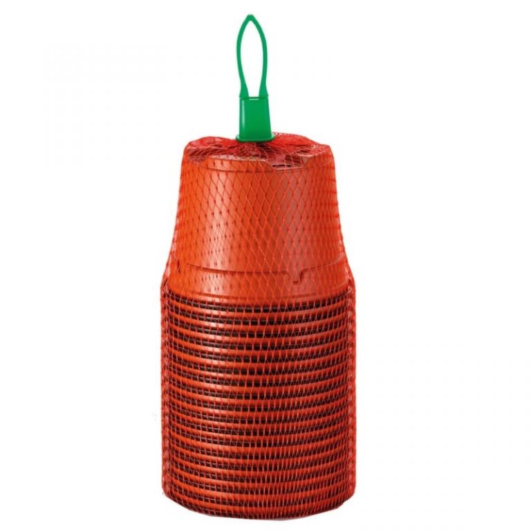 Pots en plastique - Rond 9 cm - 18 pots - Romberg - Estragon