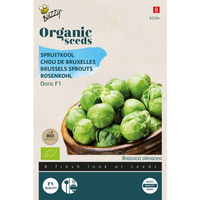 Zaden - Spruitkool Doric Hybride F1 Bio - 25 zaden - Buzzy Organic ...