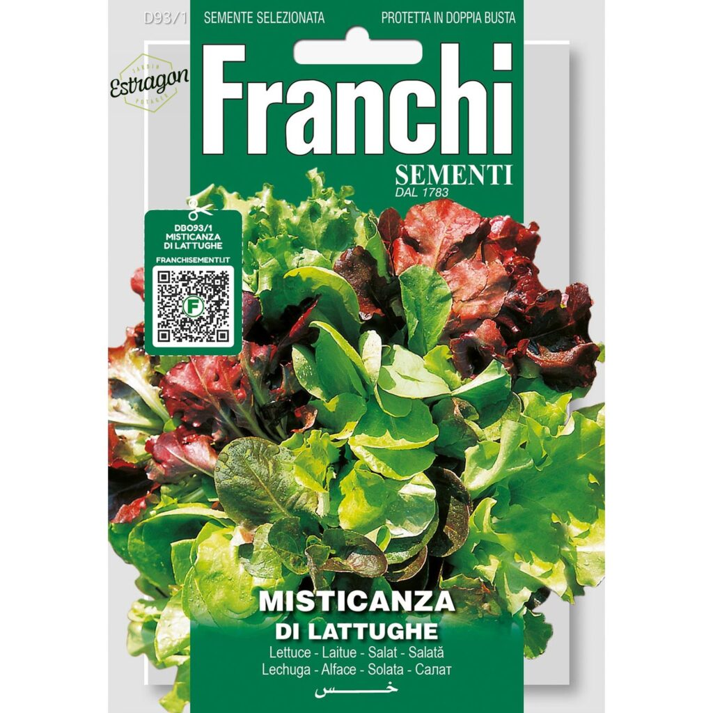 Graines - Mesclun de laitue - Misticanza di lattughe - 12 gr - Franchi ...